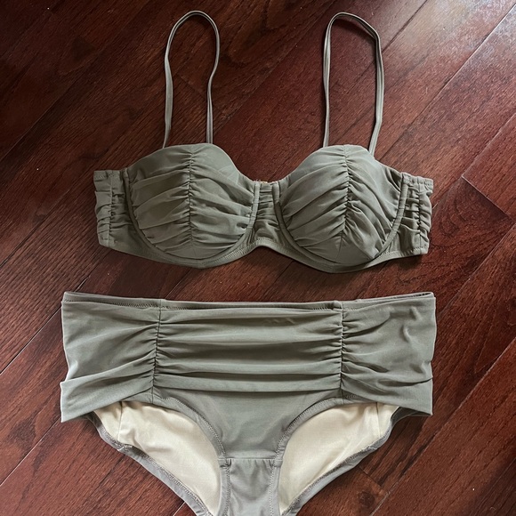 J. Crew | Swim | J Crew Two Piece Swim Suit | Poshmark